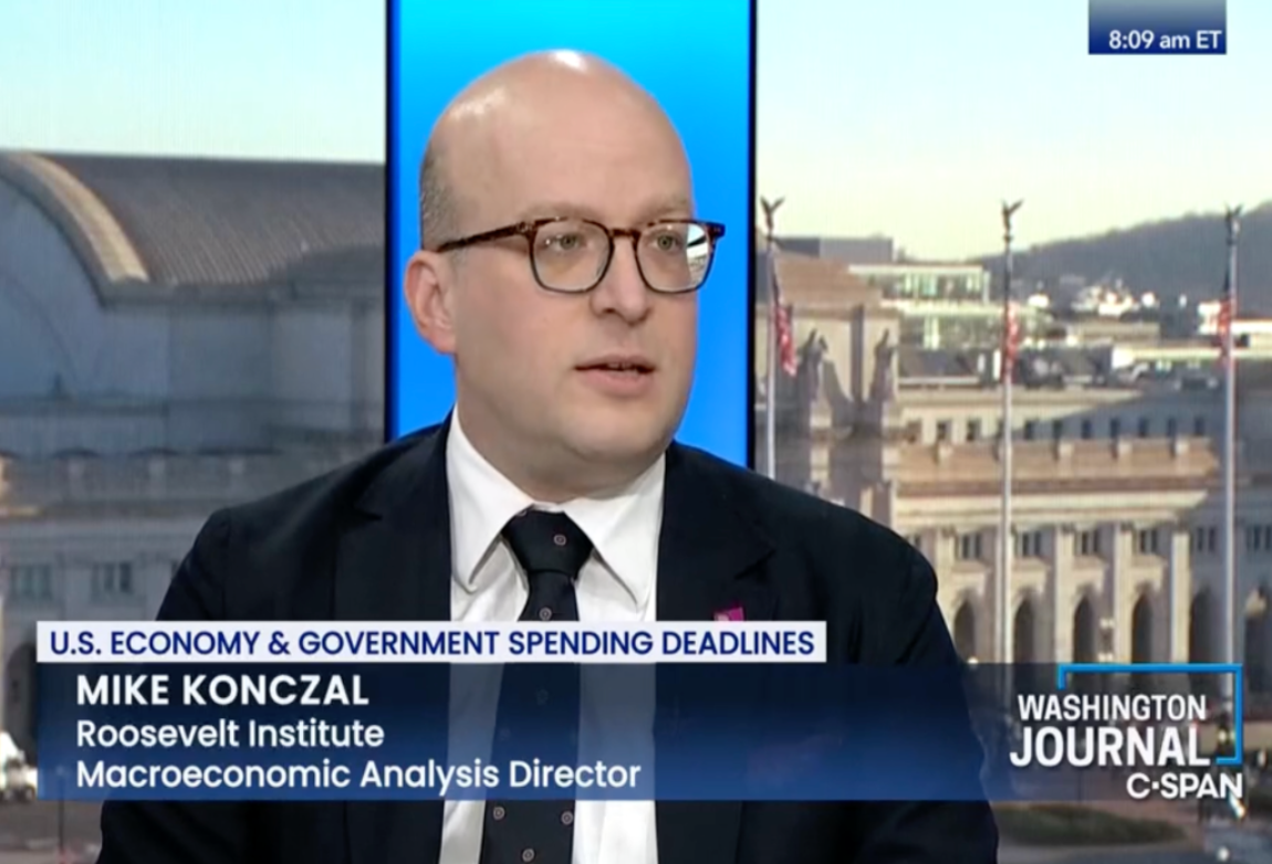 Mike Konczal to Join the National Economic Council - Roosevelt Forward